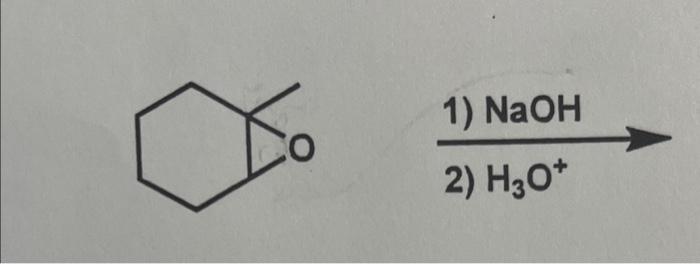 Solved 1) NaOH 2) H3O+H3O+ EtOH m-CPBA | Chegg.com