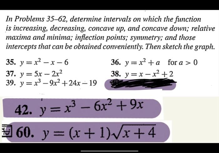 Solved In Problems 35-62, determine intervals on which the | Chegg.com