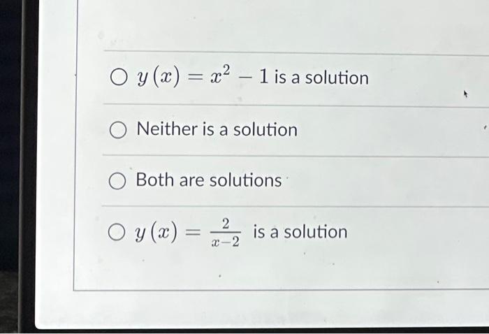 Solved Problem 1: Consider the (nonlinear) differential | Chegg.com