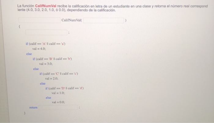 Solved QUESTION 7 Para cada una de las siguientes funciones, | Chegg.com