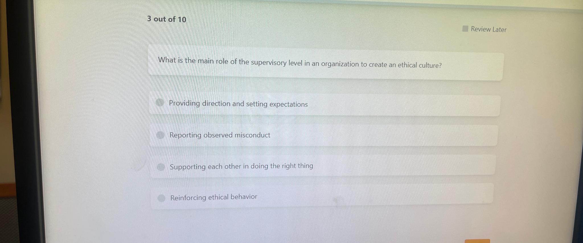 Solved 3 ﻿out of 10Review LaterWhat is the main role of the | Chegg.com