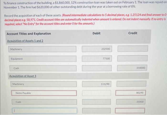Solved Ayayai Industries purchased the following assets and | Chegg.com