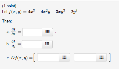 Solved (1 ﻿point)Let | Chegg.com