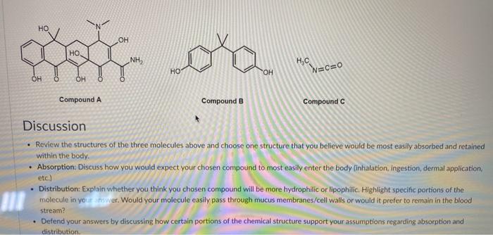 Solved НО OH HO NH, HC HO он W=C=0 OH OH Compound A Compound | Chegg.com