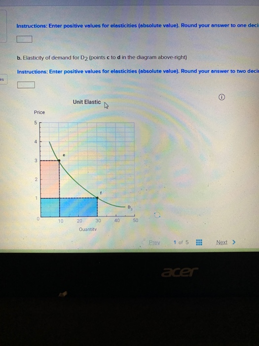 Solved Instructions: Enter positive values for elasticities | Chegg.com