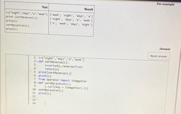 Solved it is printed, the sorting result is displayed. | Chegg.com