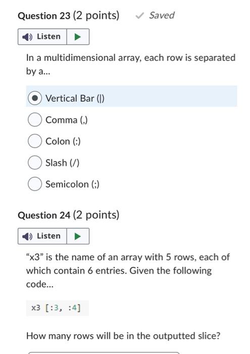 Solved An easy way to reshape an array is by using the | Chegg.com