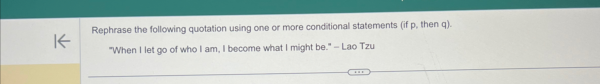 Solved Rephrase the following quotation using one or more | Chegg.com