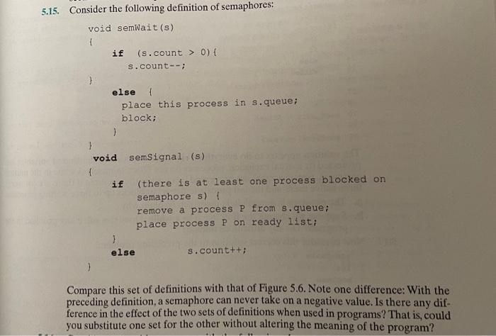 Solved 5.15. Consider the following definition of | Chegg.com