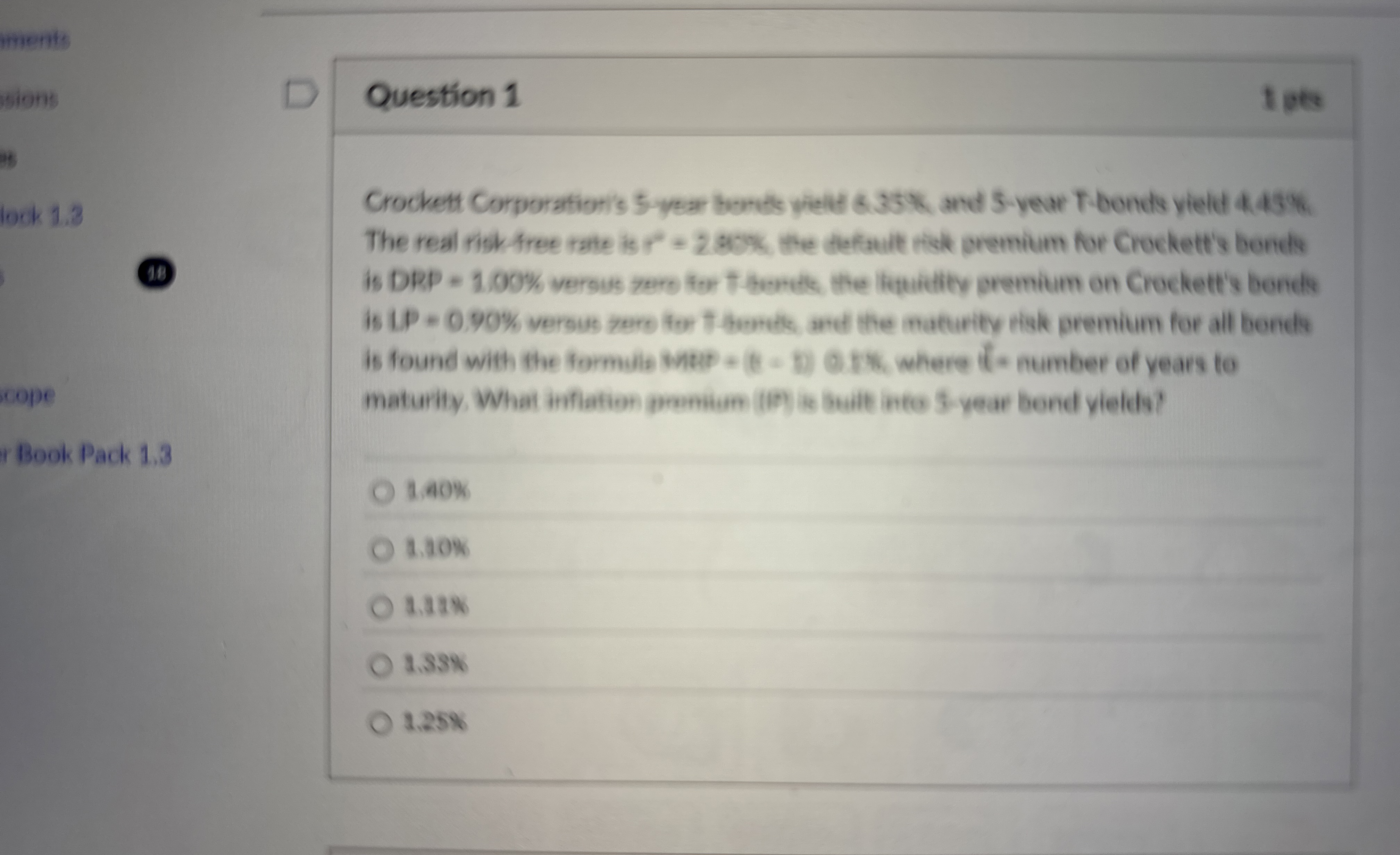 Solved mentssionslock 1.348copeBook Pack 1.3Question | Chegg.com