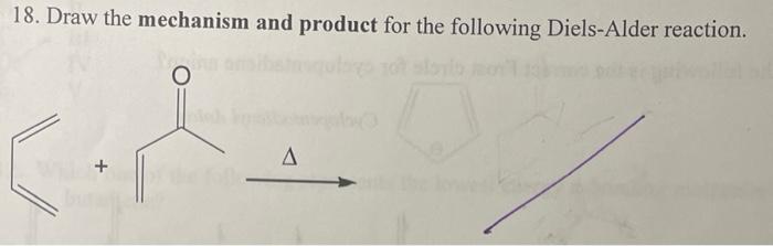 [Solved]: please draw and explain 18. Draw the mechanism and