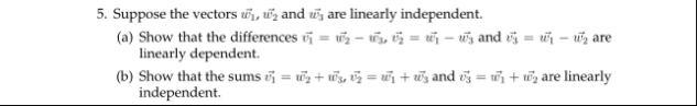 Solved Suppose the vectors vec(w)1,vec(w)2 ﻿and vec(w)3 ﻿are | Chegg.com