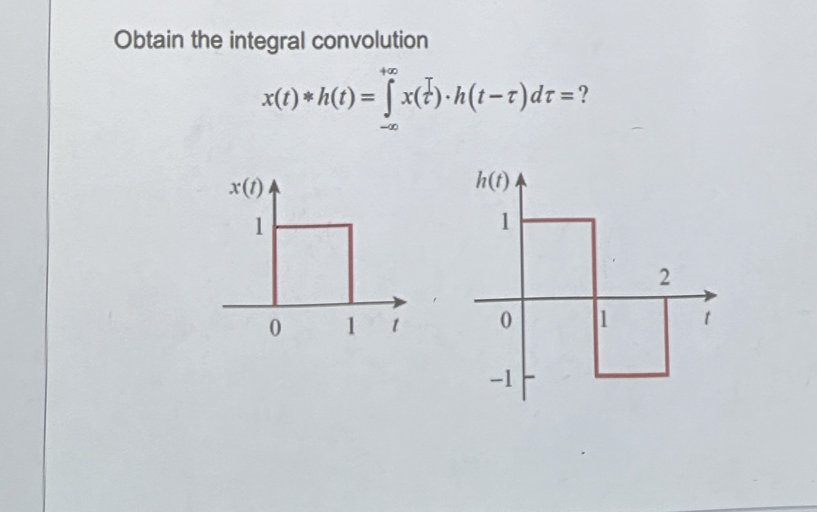 Solved Obtain the integral | Chegg.com