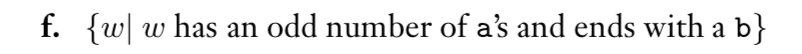 Solved 14 each Of The Following Languages Is The