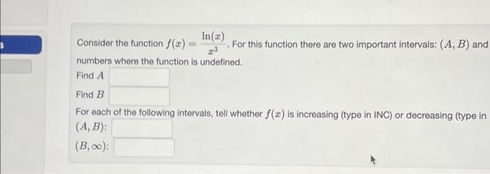 Solved In(a) Consider the function f(x) = x3 numbers where | Chegg.com