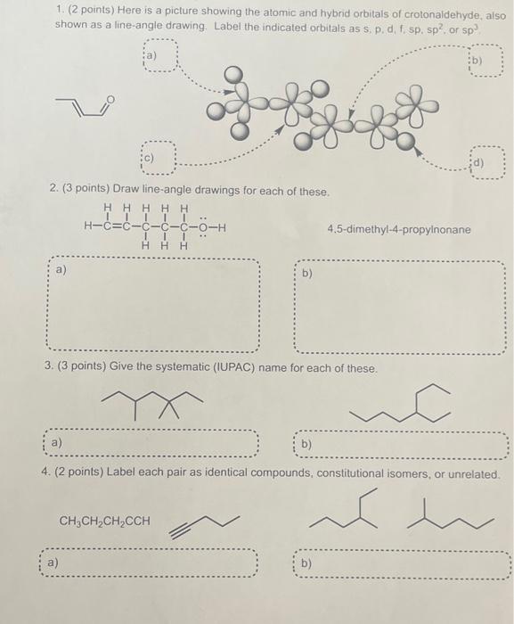 Solved 1. (2 points) Here is a picture showing the atomic | Chegg.com