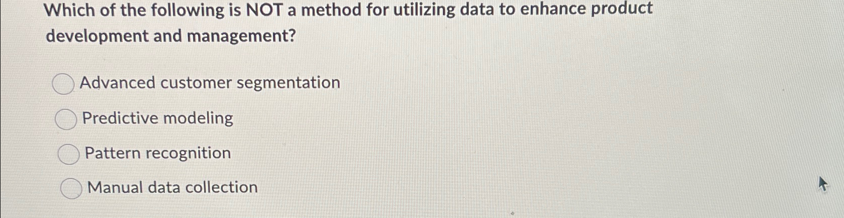 Solved Which of the following is NOT a method for utilizing | Chegg.com