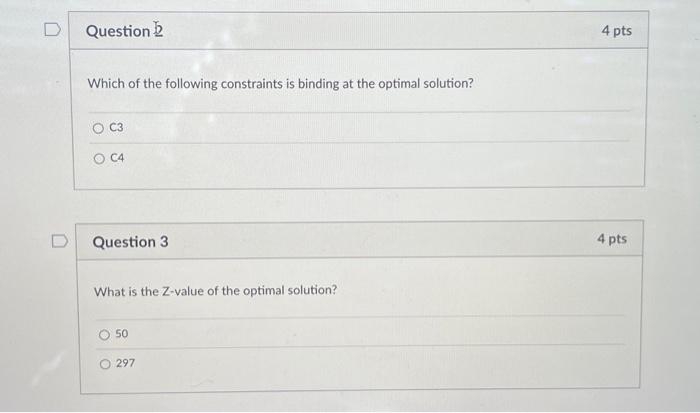 Solved Use the following problem statement to answer | Chegg.com