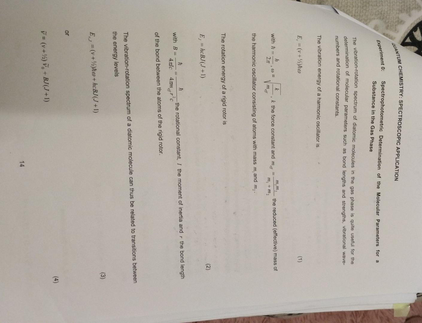 please calculate values for , VR (J) - Vp (J + 2) | Chegg.com