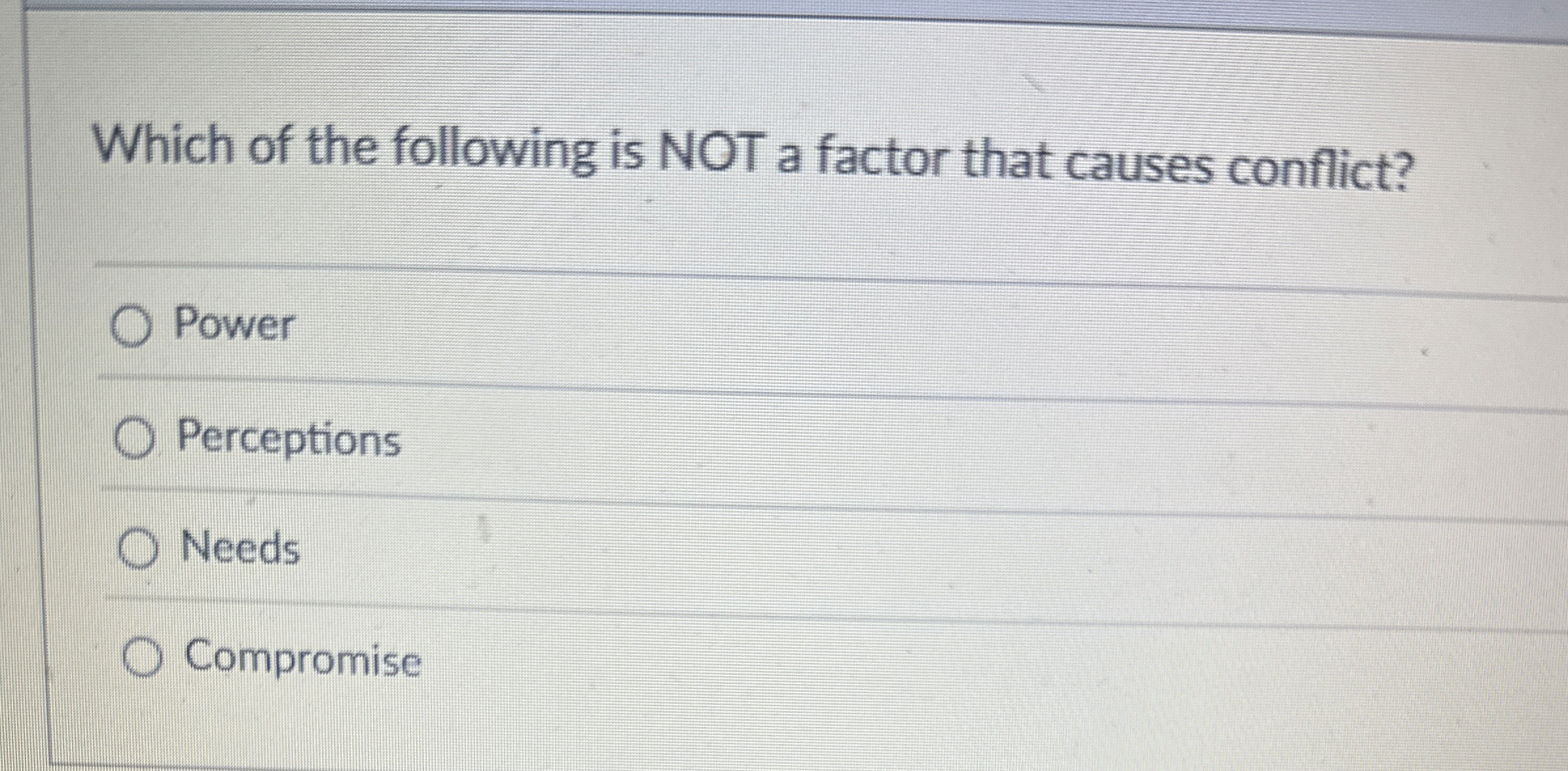 Solved Which of the following is NOT a factor that causes | Chegg.com