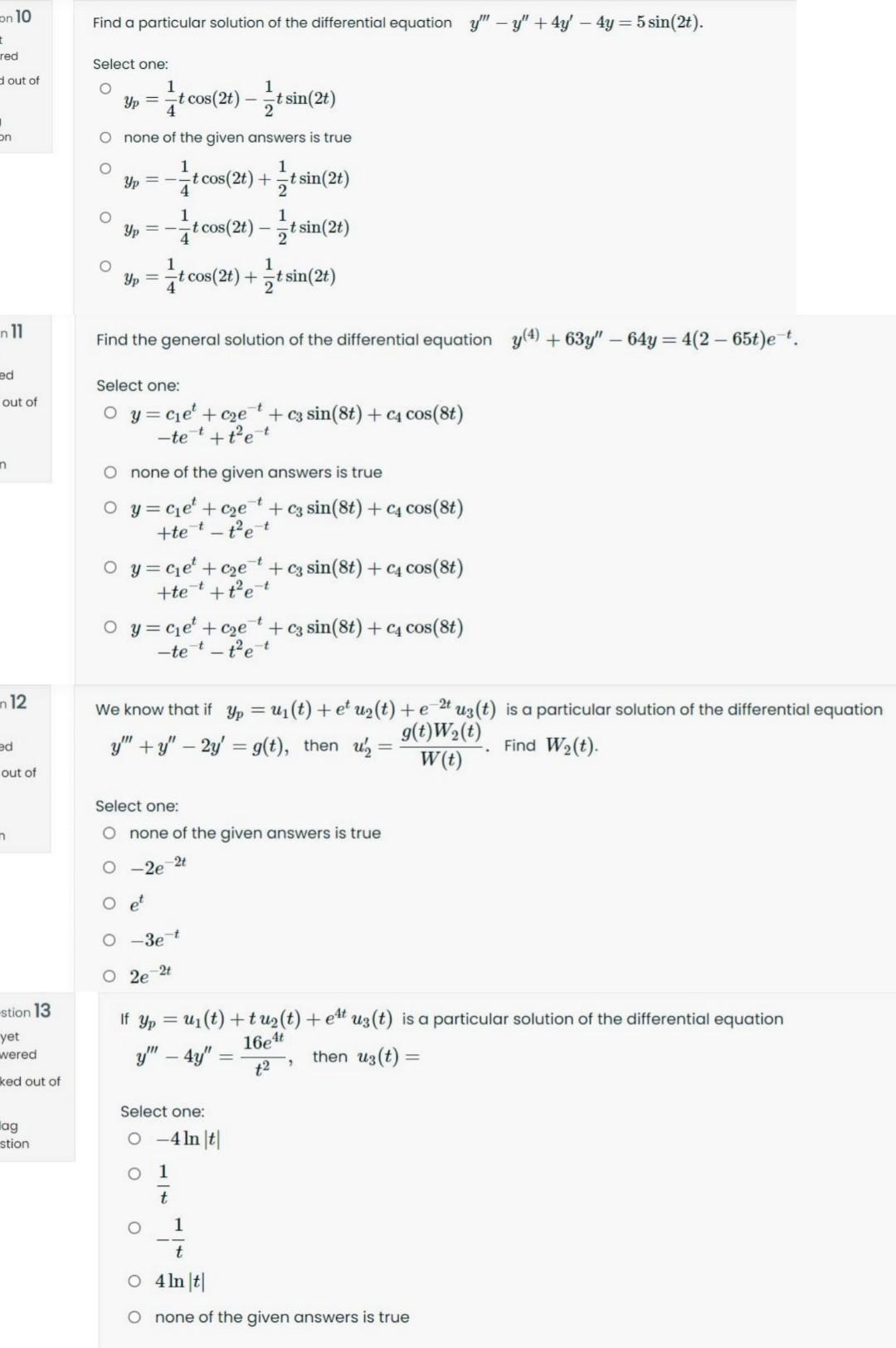 Solved Plz solve all the questions *Solve all the 4 | Chegg.com
