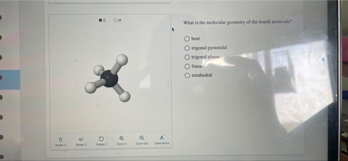 Solved Question 12 of 18 The three-dimensional structures of | Chegg.com
