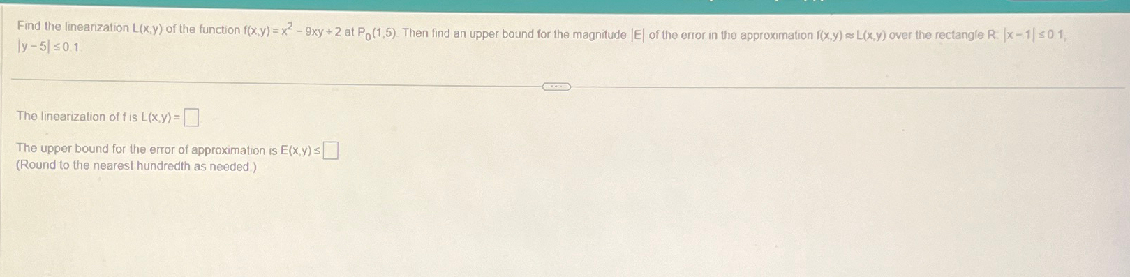Solved Find the linearization L(x,y) ﻿of the function | Chegg.com