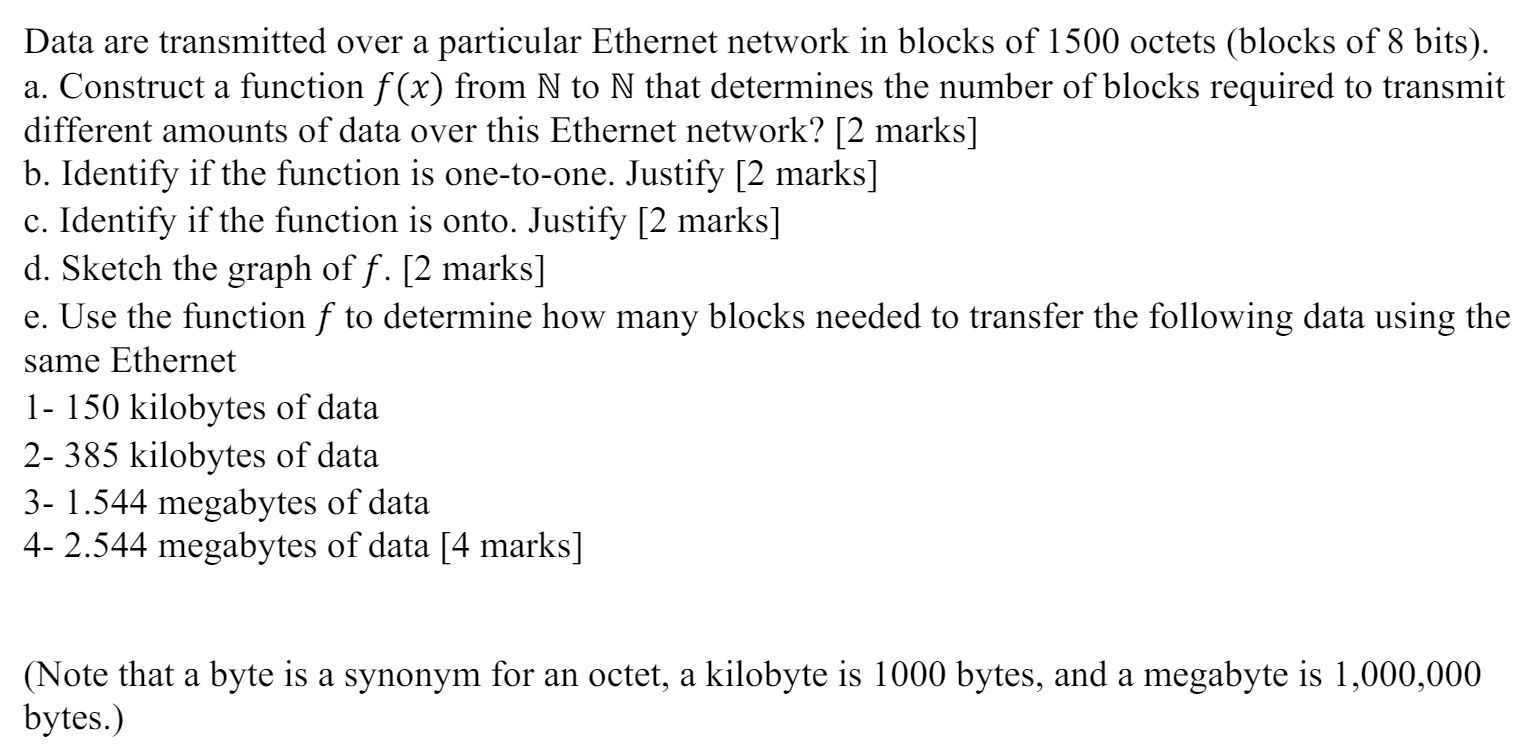 Solved Data are transmitted over a particular Ethernet | Chegg.com