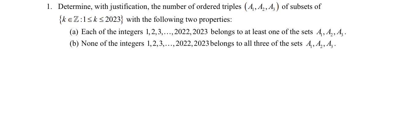 Solved Determine, with justification, the number of ordered | Chegg.com
