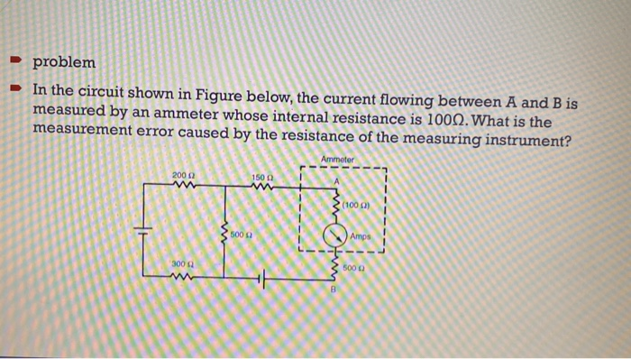 Solved problem • In the circuit shown in Figure below, the | Chegg.com