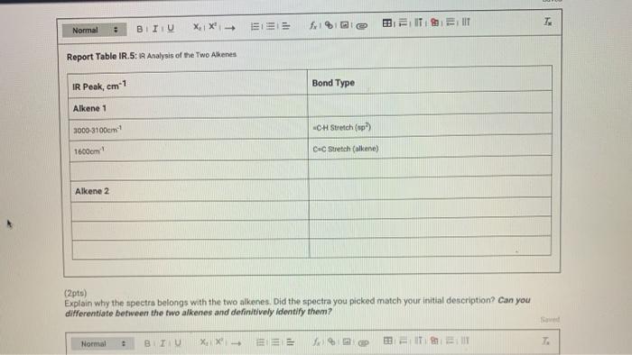 Solved Ketone (1pts) From the spectra 1-8 available above | Chegg.com