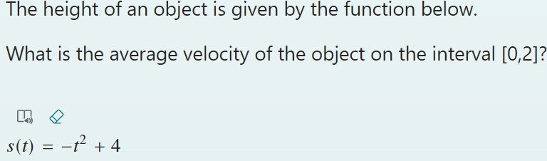 Solved The height of an object is given by the function | Chegg.com