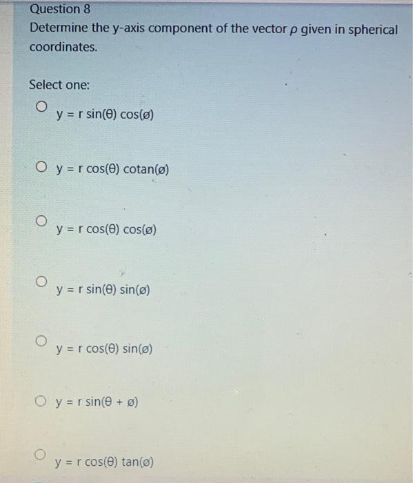Solved Determine the x-axis component of the vector ρ given | Chegg.com