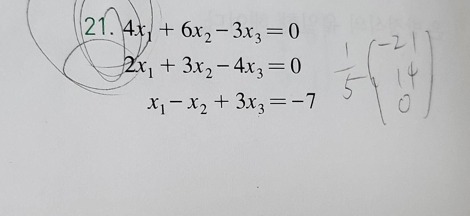 Solved engineering mathematics problems Find an inverse | Chegg.com