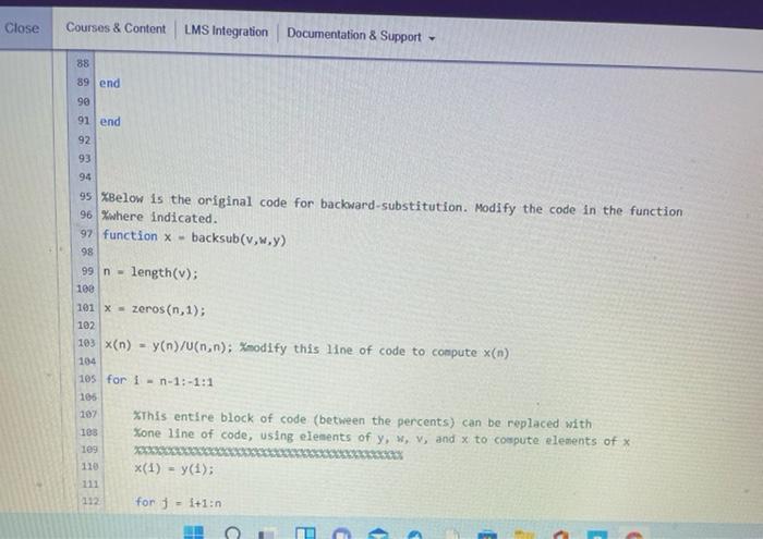 Solved MATLAB Problems to be completed in MATLAB Grader): 1) | Chegg.com