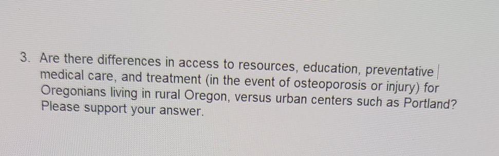 Solved 2. Describe two reasons why living in the Pacific | Chegg.com