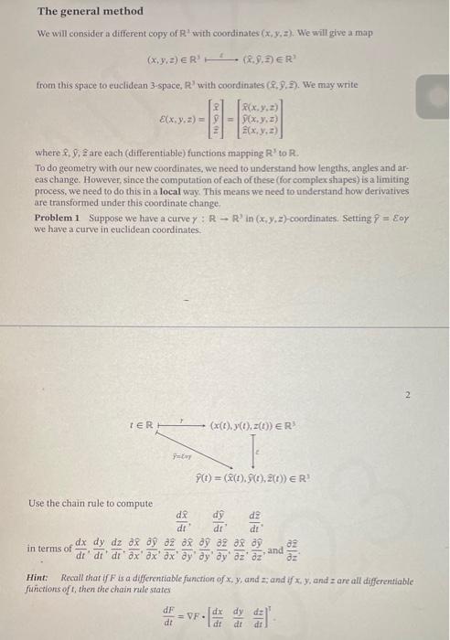 Solved The general method We will consider a ditferent copy | Chegg.com