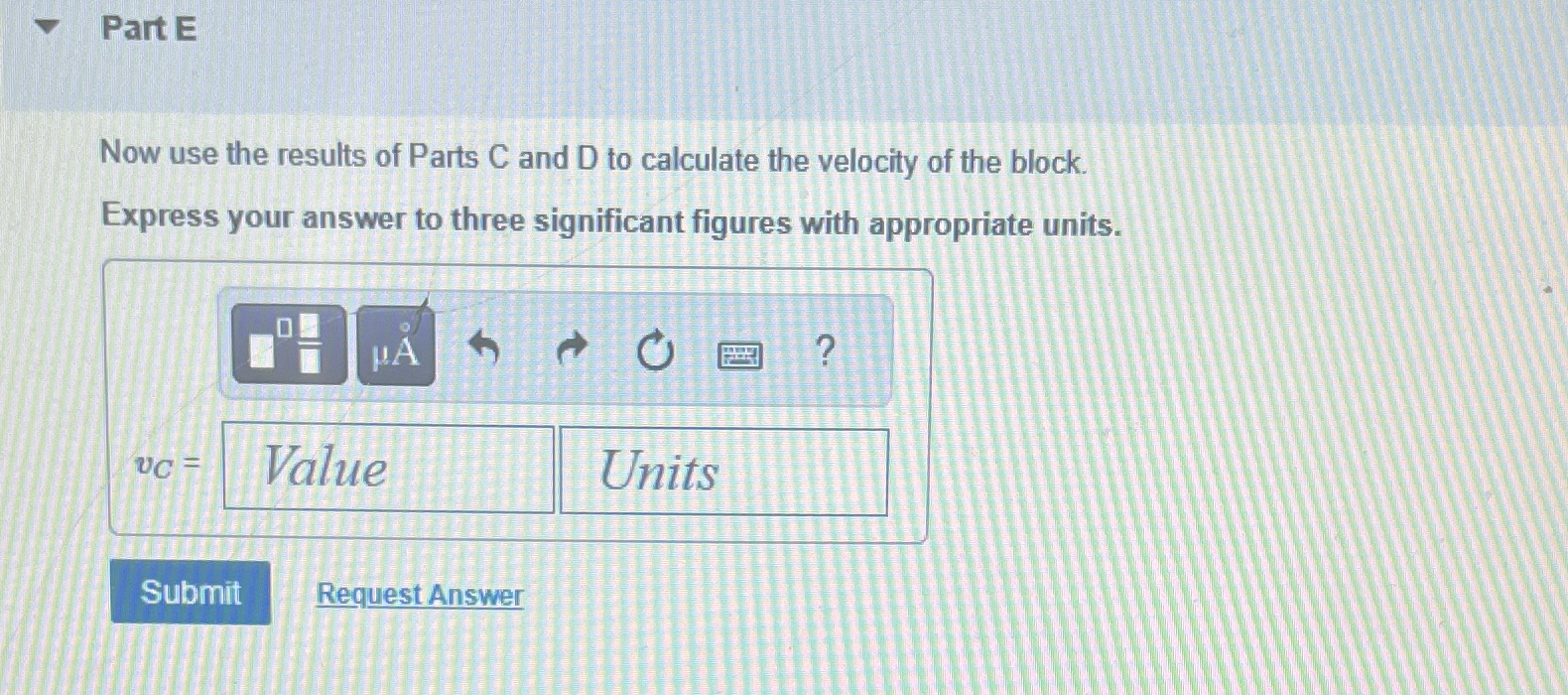 Learning Goal:The block at C ﻿is constrained to slide | Chegg.com