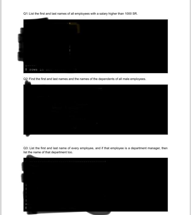 Solved 1. Create a document and copy the SQL statements to | Chegg.com