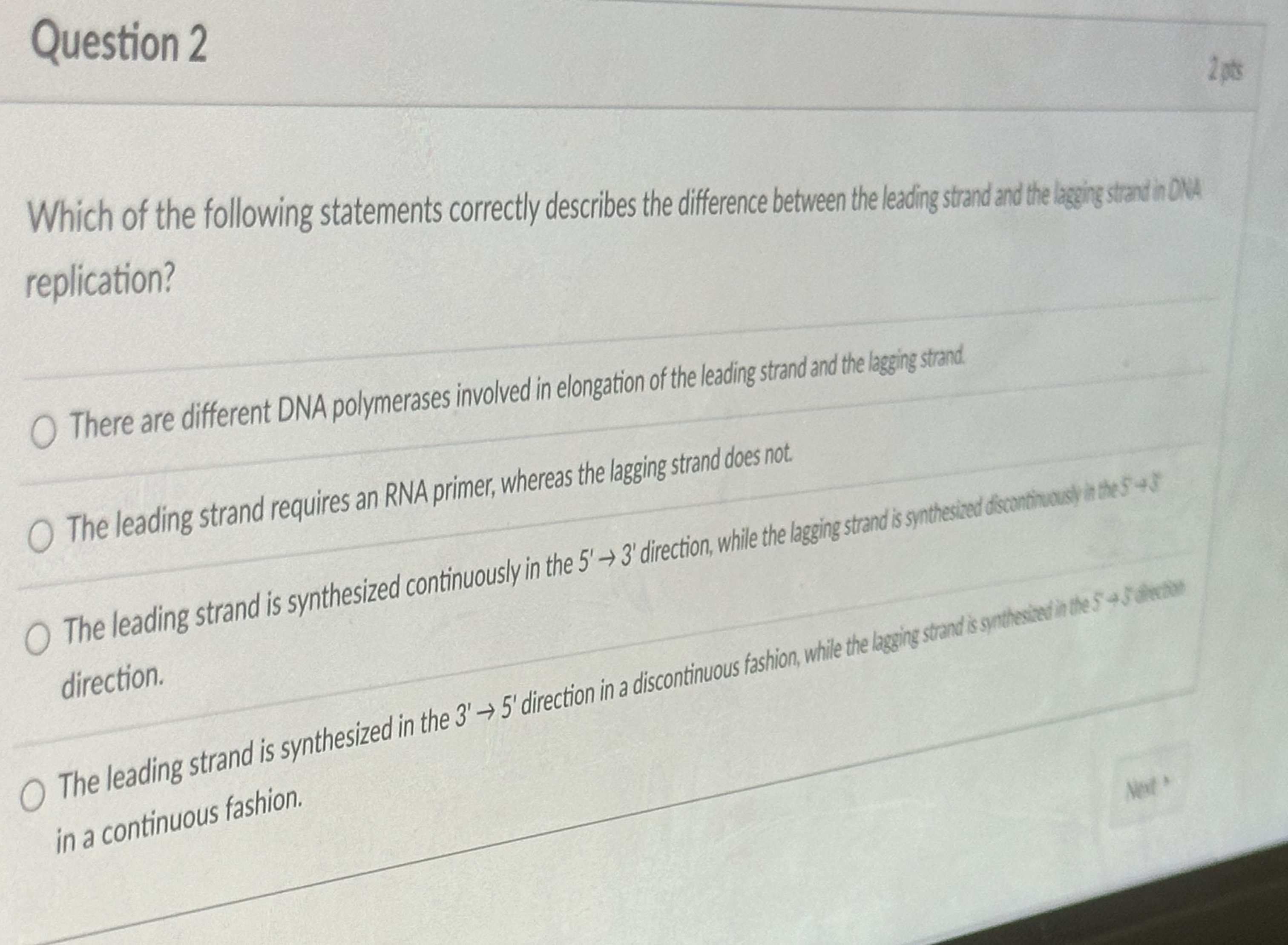 Solved Question 2Which of the following statements correctly | Chegg.com