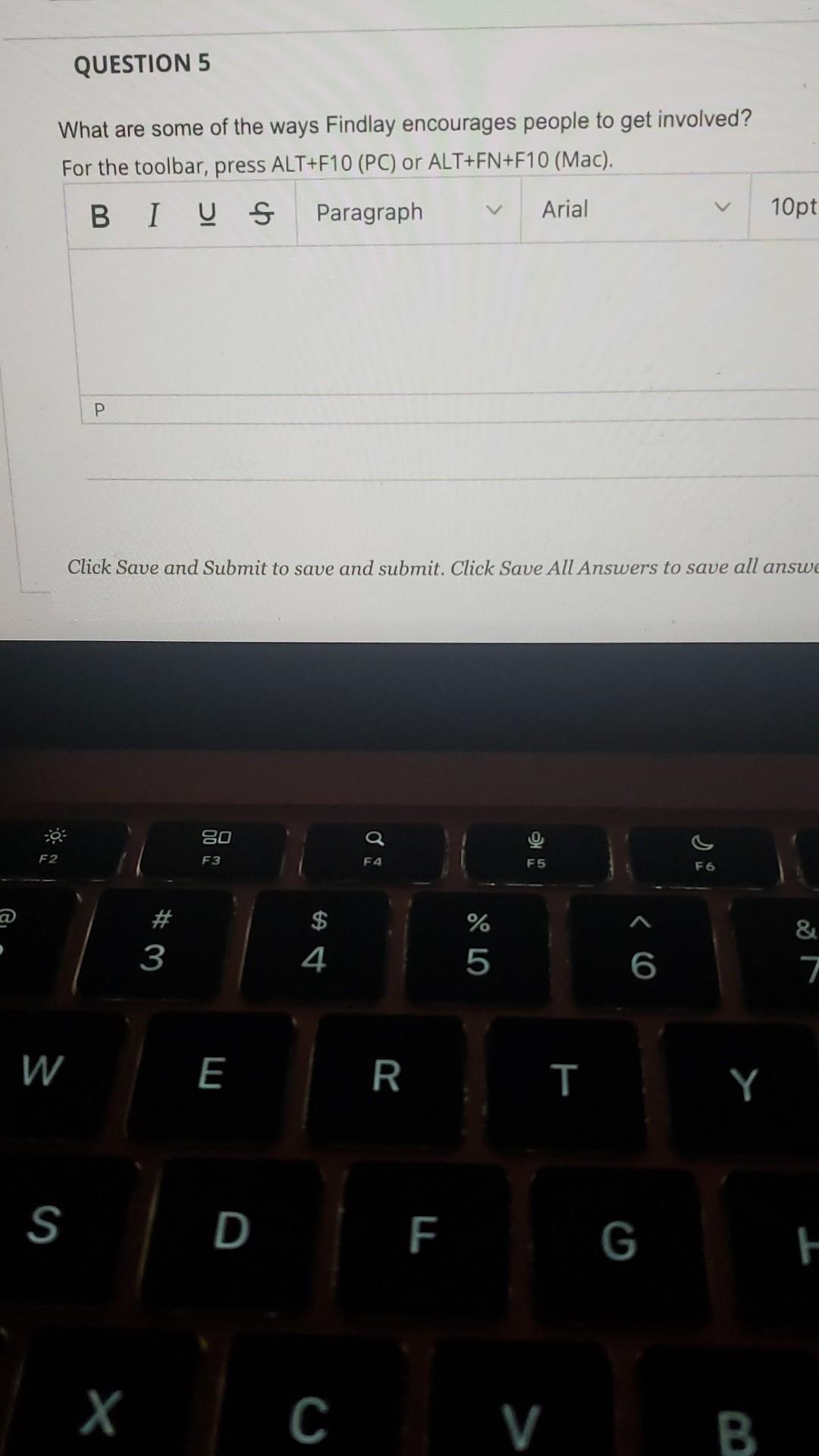 est Information escription instructions Please answer | Chegg.com