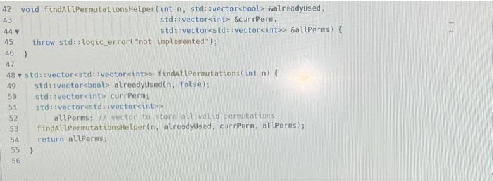 Solved H\# Question 5: Find AlL Permutations (20 pts) | Chegg.com