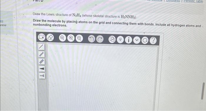 Solved Draw the Lewis structure of N2 Draw the molecule by | Chegg.com