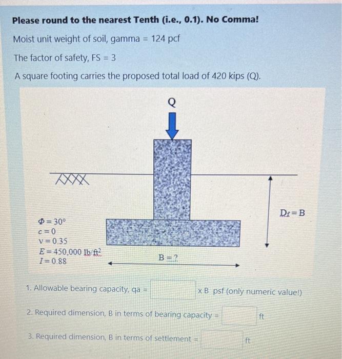Solved Please round to the nearest Tenth (i.e., 0.1). No | Chegg.com