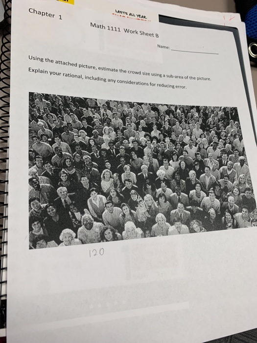 Solved Chapter 1 мете да пик. Math 1111 Work Sheet B Using | Chegg.com