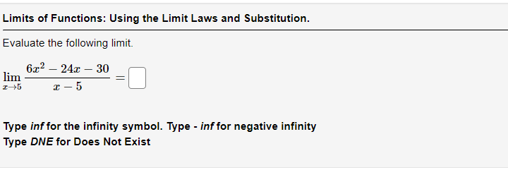 Solved Limits of Functions: Using the Limit Laws and | Chegg.com