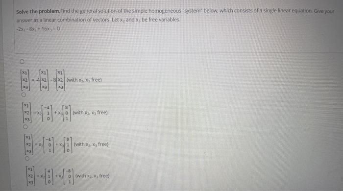 Solved Solve the problem. Find the general solution of the | Chegg.com
