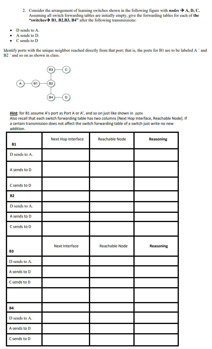 Solved Consider the arrangement of learning bridges shown in | Chegg.com