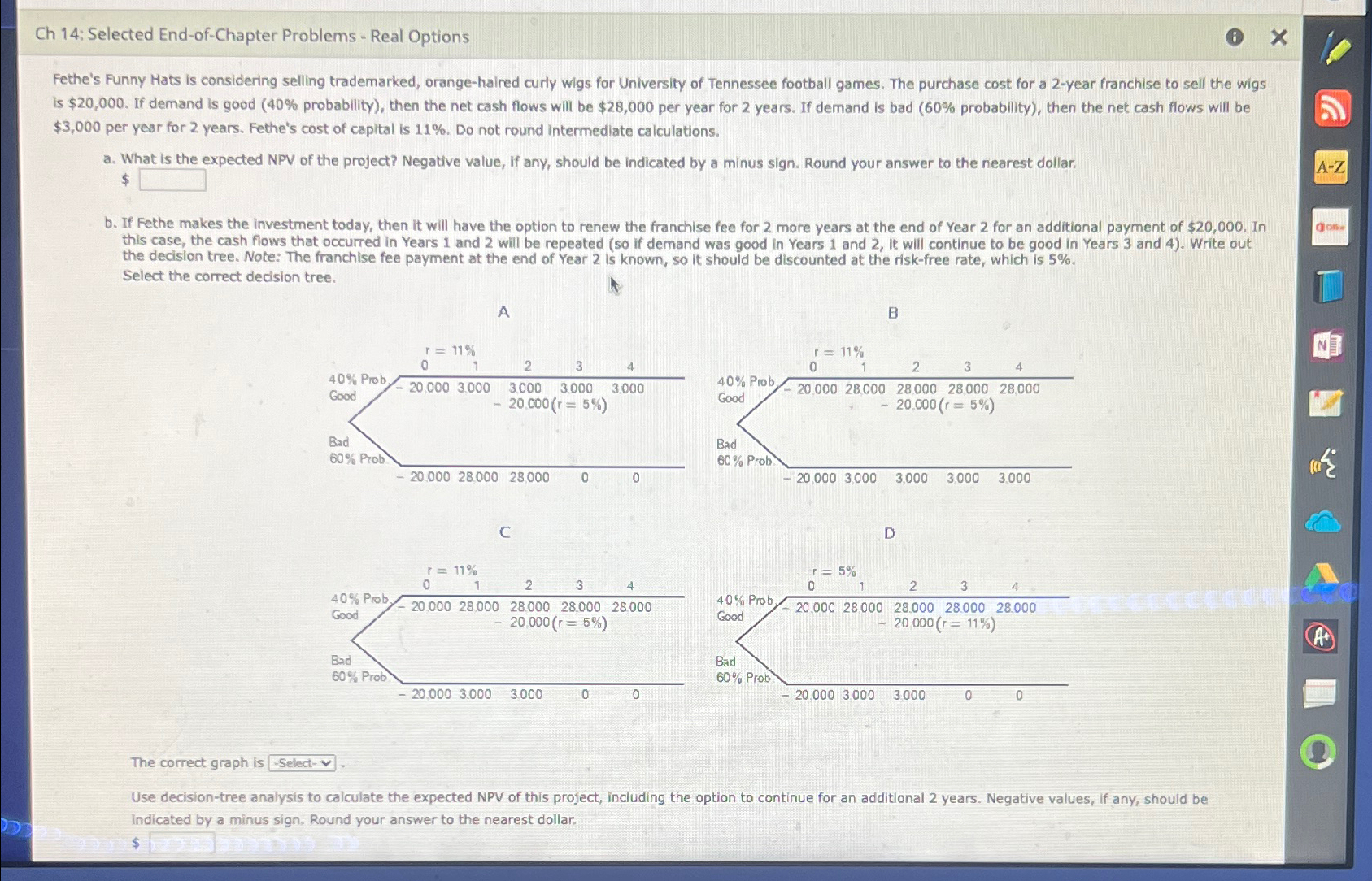 Solved Ch 14: Selected End-of-Chapter Problems - ﻿Real | Chegg.com
