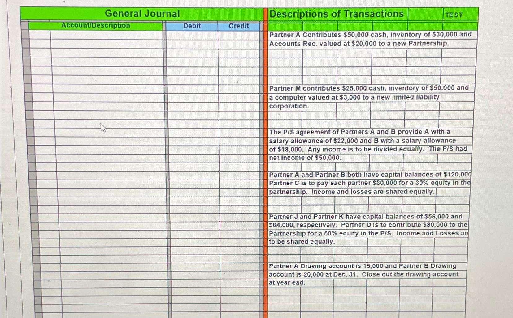 Solved journalize the following transactions | Chegg.com